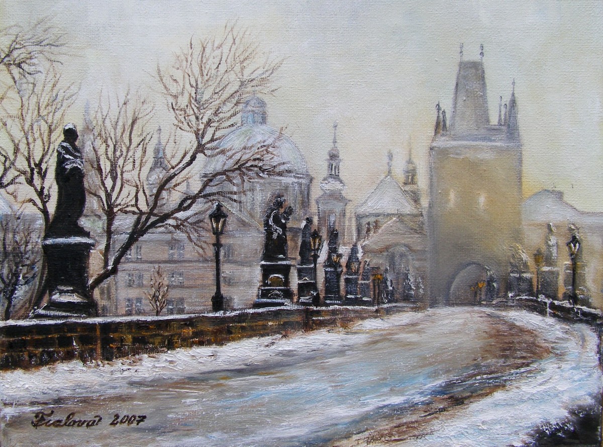 Miroslava Fialová - obrazy, olejomalba